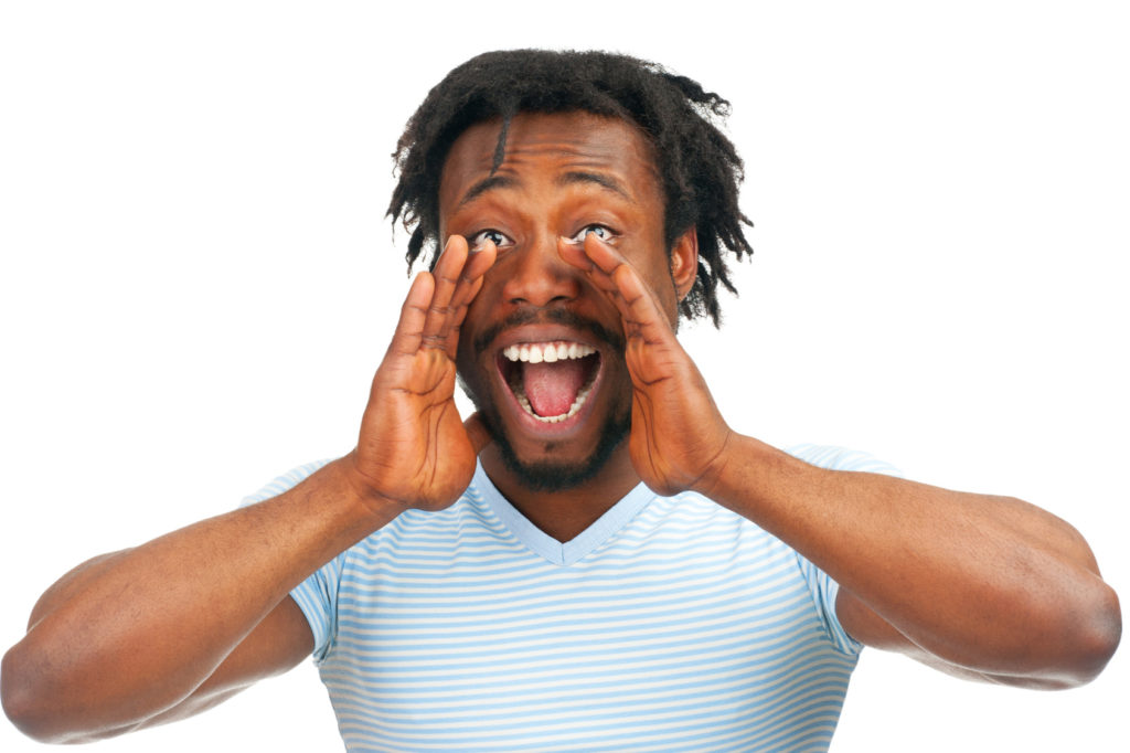 Man screaming out loud - Soul Preaching