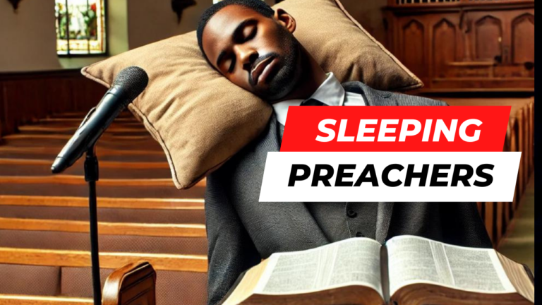 Stop Sleeping In The Pulpit - Soul Preaching